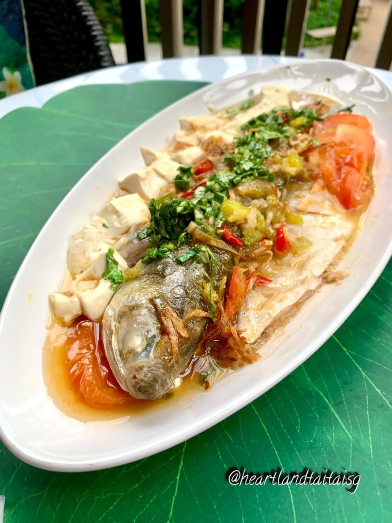Teochew Steamed fish - BluCurrent Singapore