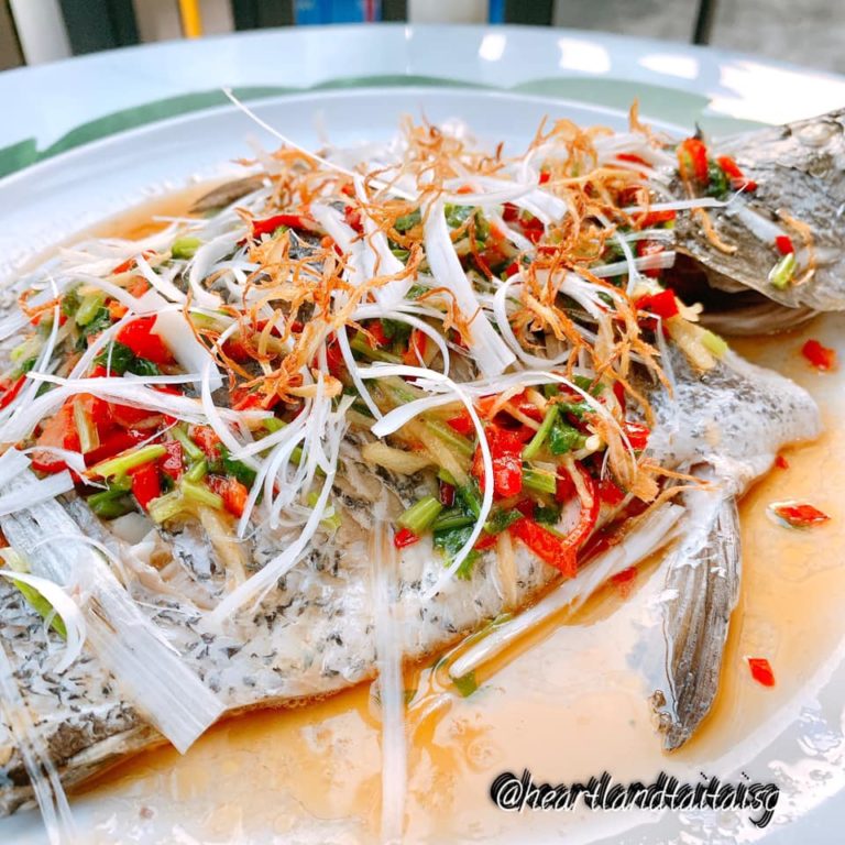 Steamed Fresh Barramundi - BluCurrent Singapore